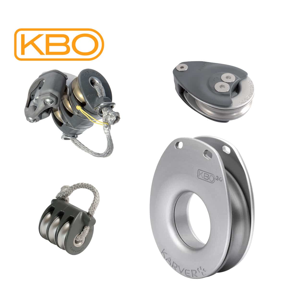 KBRC50 CARBON TITANIUM BLOCK - Karver systems