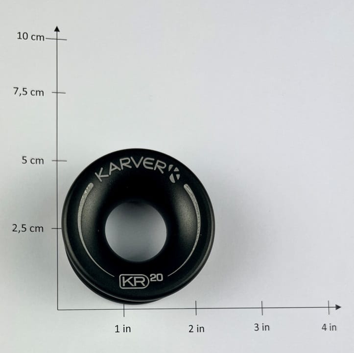 ANNEAU A FAIBLE FRICTION ALUMINIUM KR20 - Karver systems