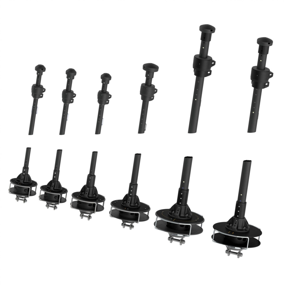 ENROULEUR KRS25 - KIT COMPLET AVEC 6 PROFILS KP33 (12M) - Karver systems
